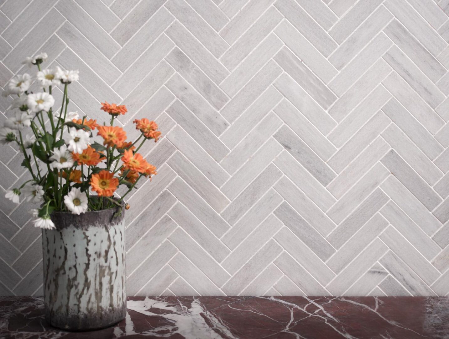 Consider these benefits and tips when selecting herringbone tiles ...